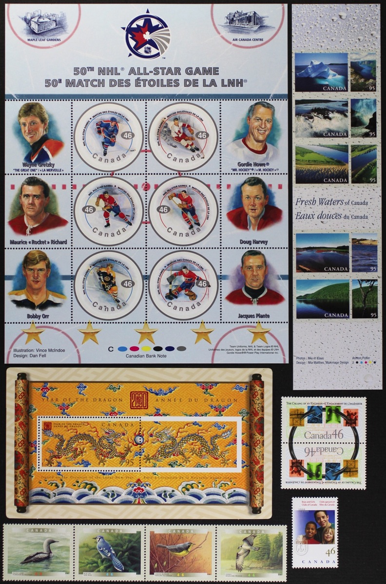 CANADA Postage Stamps, 2000 Year set complete collection, Mint NH, See ...